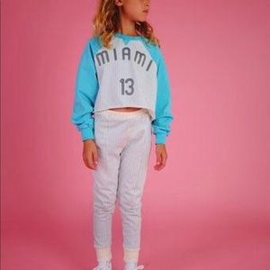 Bandy Button | Shirts & Tops | Nwt Bandy Button Crop Sweatshirt | Poshmark